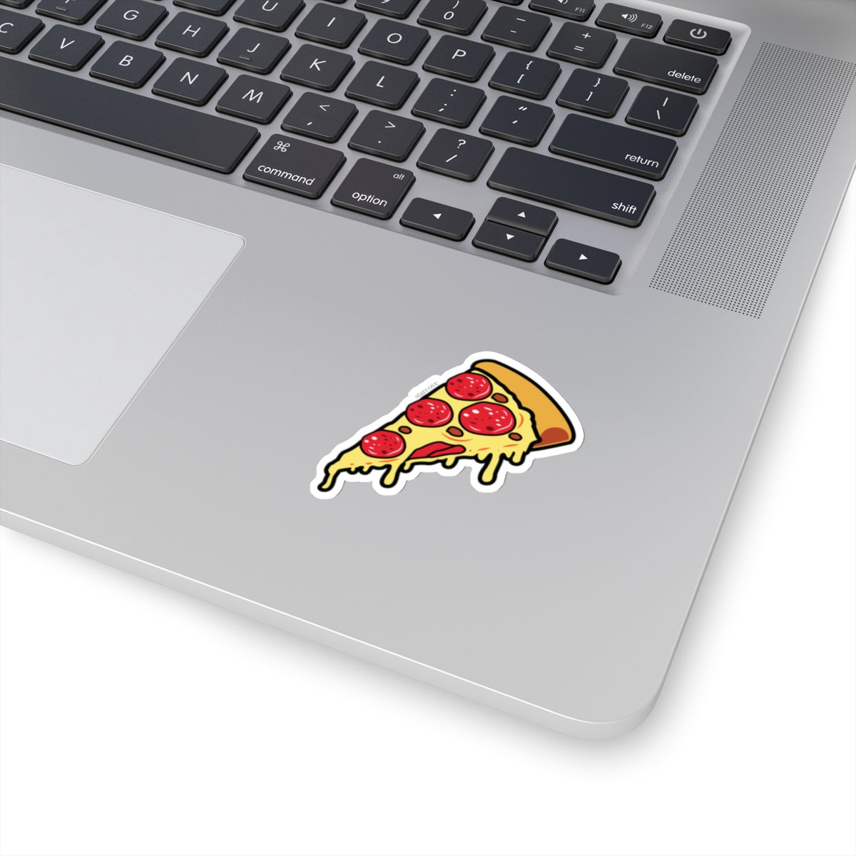 Pizza sticker, Funny Pepperoni Slice Food Cheese Laptop Vinyl Cute Wat ...