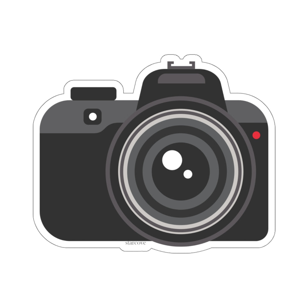 Photography Camera Sticker, Vintage Lens Laptop Decal Vinyl Cute Water ...