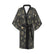 Sun Moon Kimono Robe, Stars Print Black Oriental Constellation Celesti ...