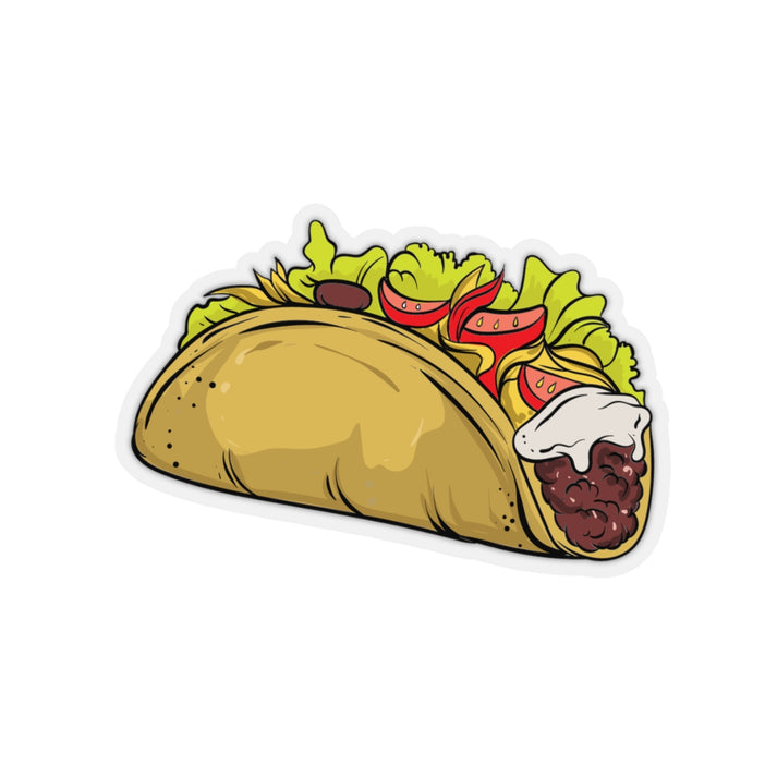 Taco Sticker Decal, Mexican Food Taco Love Funny Lover Laptop Decal Vi ...