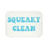 Squeaky Clean Bath Mat, Funny Turquoise Blue Non Slip Memory Foam Mat ...