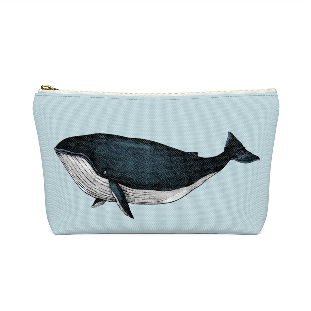 Blue Whale Pouch Bag, Canvas Beach Travel Wash Makeup Toiletry Bag Oce ...