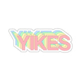 Yikes Stickers, Pastel Rainbow Laptop Vinyl Cute Waterproof for Waterb ...