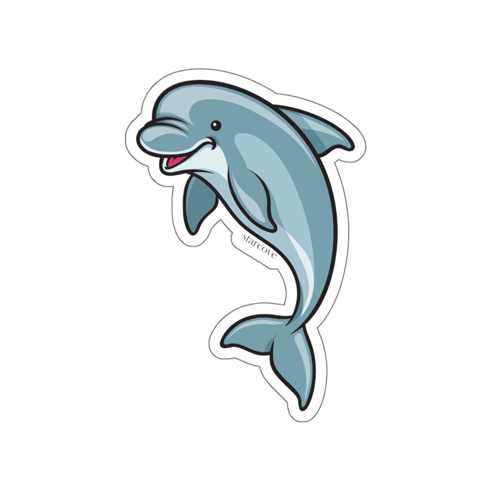 Dolphin Stickers Decals, Fish Ocean Beach Animals laptop art vinyl car ...