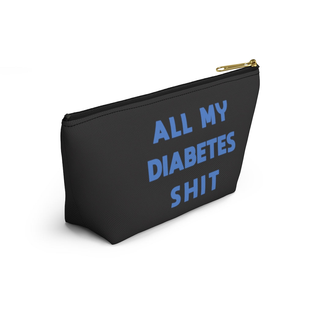 All My Diabetes Shit Bag, Fun Diabetic Supply Case, Cute Bag Gift, Typ ...