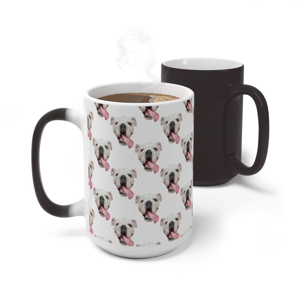 Color Changing Mug, Custom Photo Pattern Magic Mug, Heat Change Unique ...