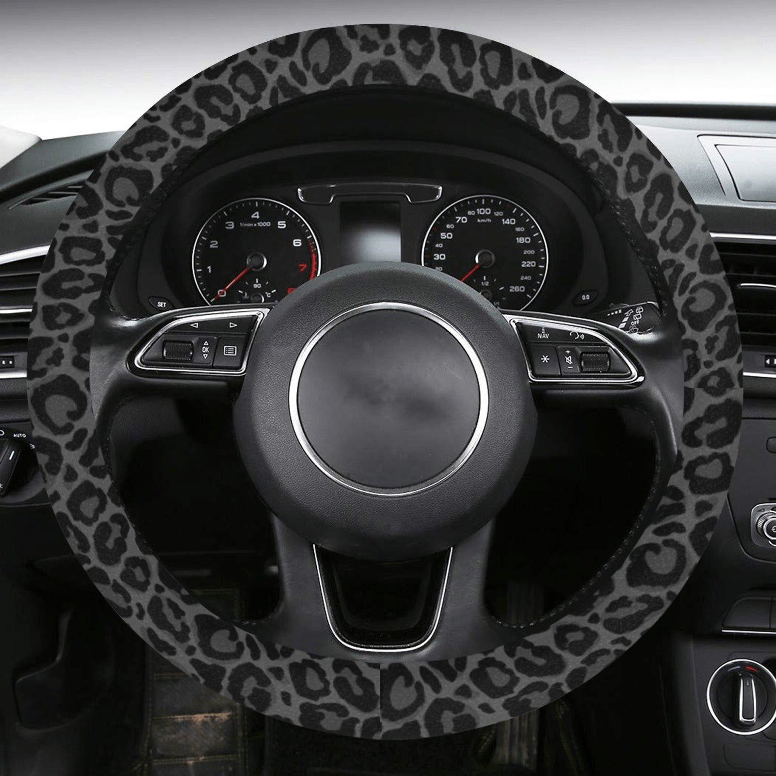 Cheetah steering wheel cover store